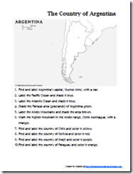 Learning About Argentina ~ Lesson Plans & Links